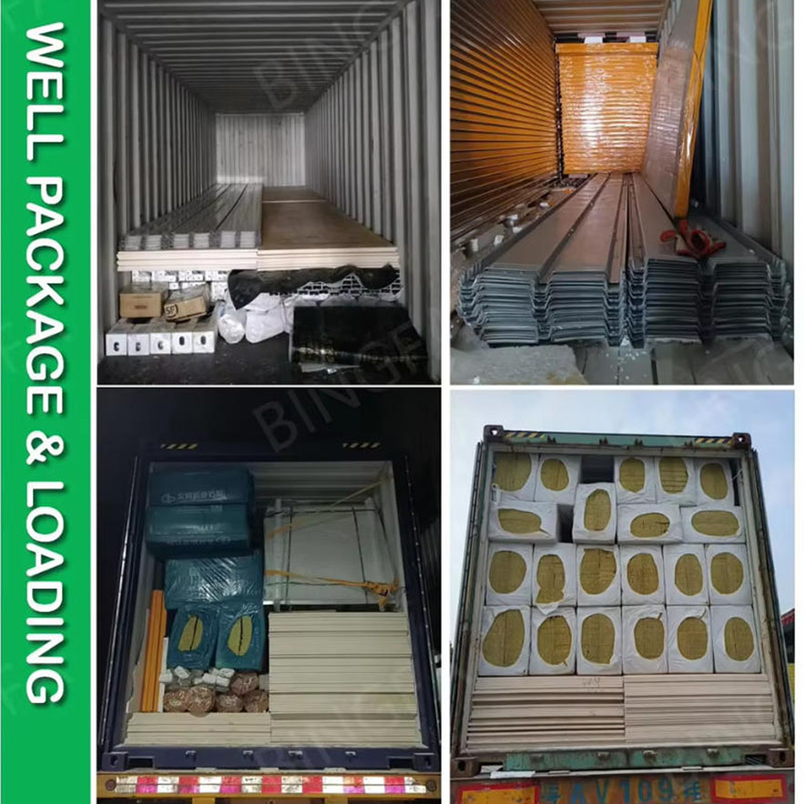 20ft 40ft Steel Prefab Modular Detachable Container House with Movable ...